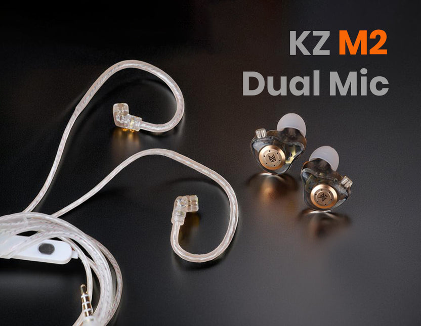 KZ M2 Cable with Mic - Upgrade Audio | 3.5mm & Type-C | Concept Kart