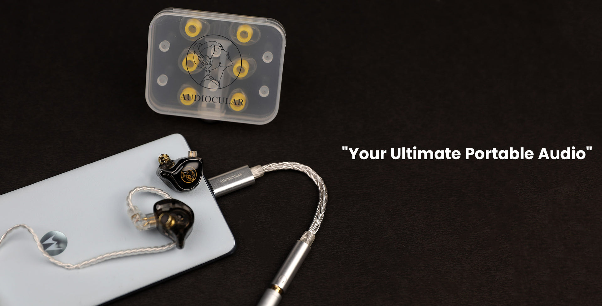 AUDIOCULAR LEX IEM + AUDIOCULAR D07 Slim DAC & Amp | Concept Kart