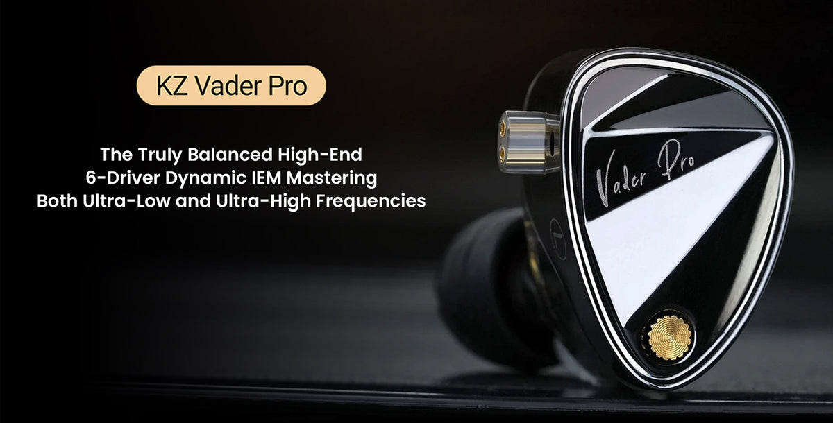 KZ Vader Pro IEM - Dynamic Sound Profiles | Bass & Clarity | Concept Kart