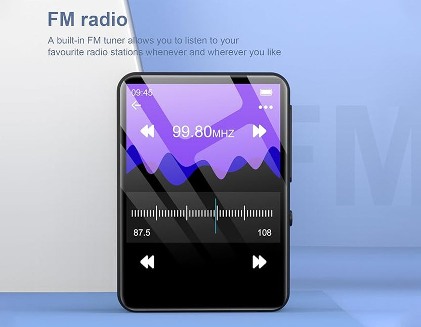 AUDIOCULAR M31 Portable 32GB/16GB Mp3 Player with Bluetooth | Concept Kart