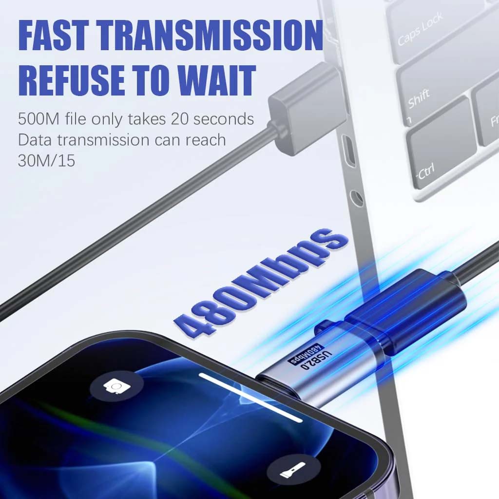 TECPHILE USB-C OTG Adapter - Seamless Connectivity | Multi-Device ...