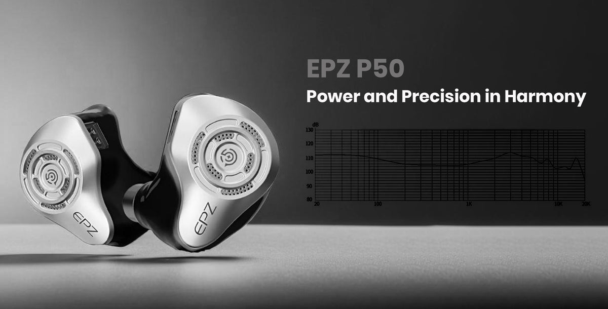 EPZ - P50 Five-Driver Fusion Hybrid IEM - Audiophile In-Ear Monitors ...