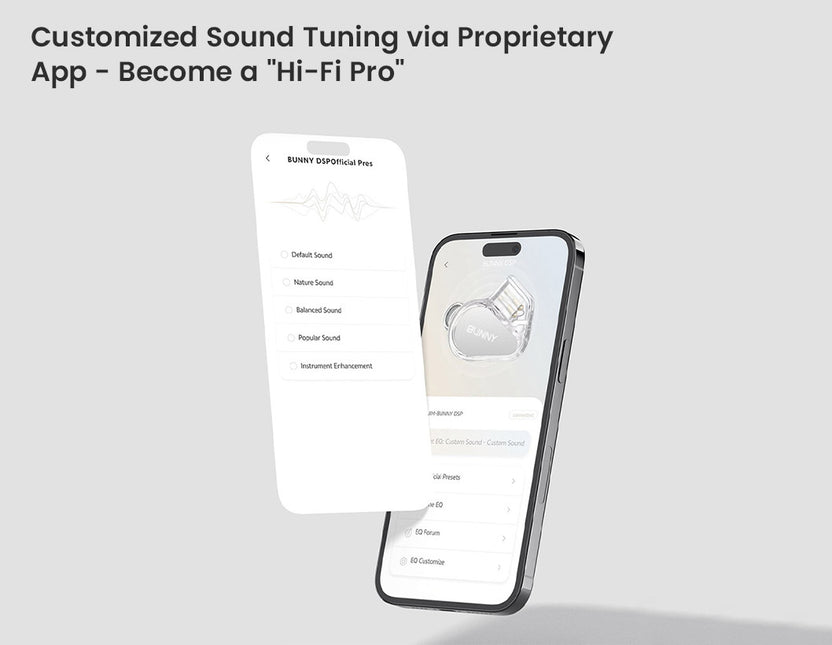 TANCHJIM- BUNNY Dual Chamber Dynamic Driver IEM | Concept Kart