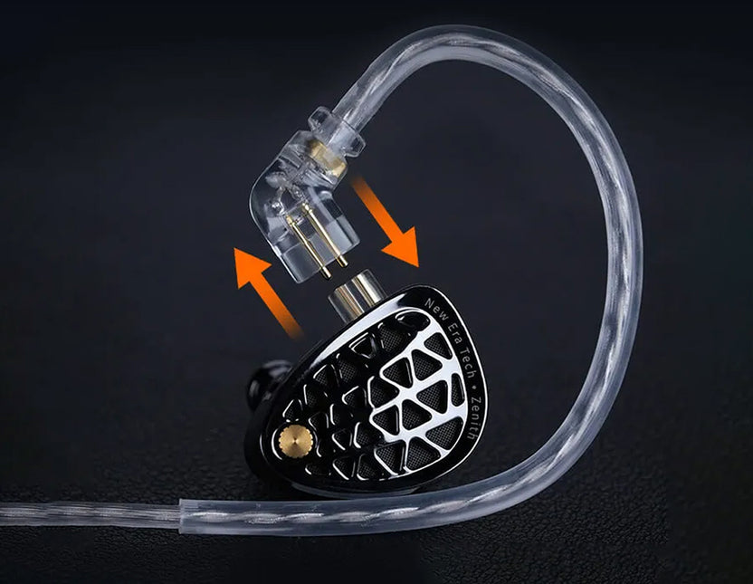KZ M2 Cable with Mic - Upgrade Audio | 3.5mm & Type-C | Concept Kart