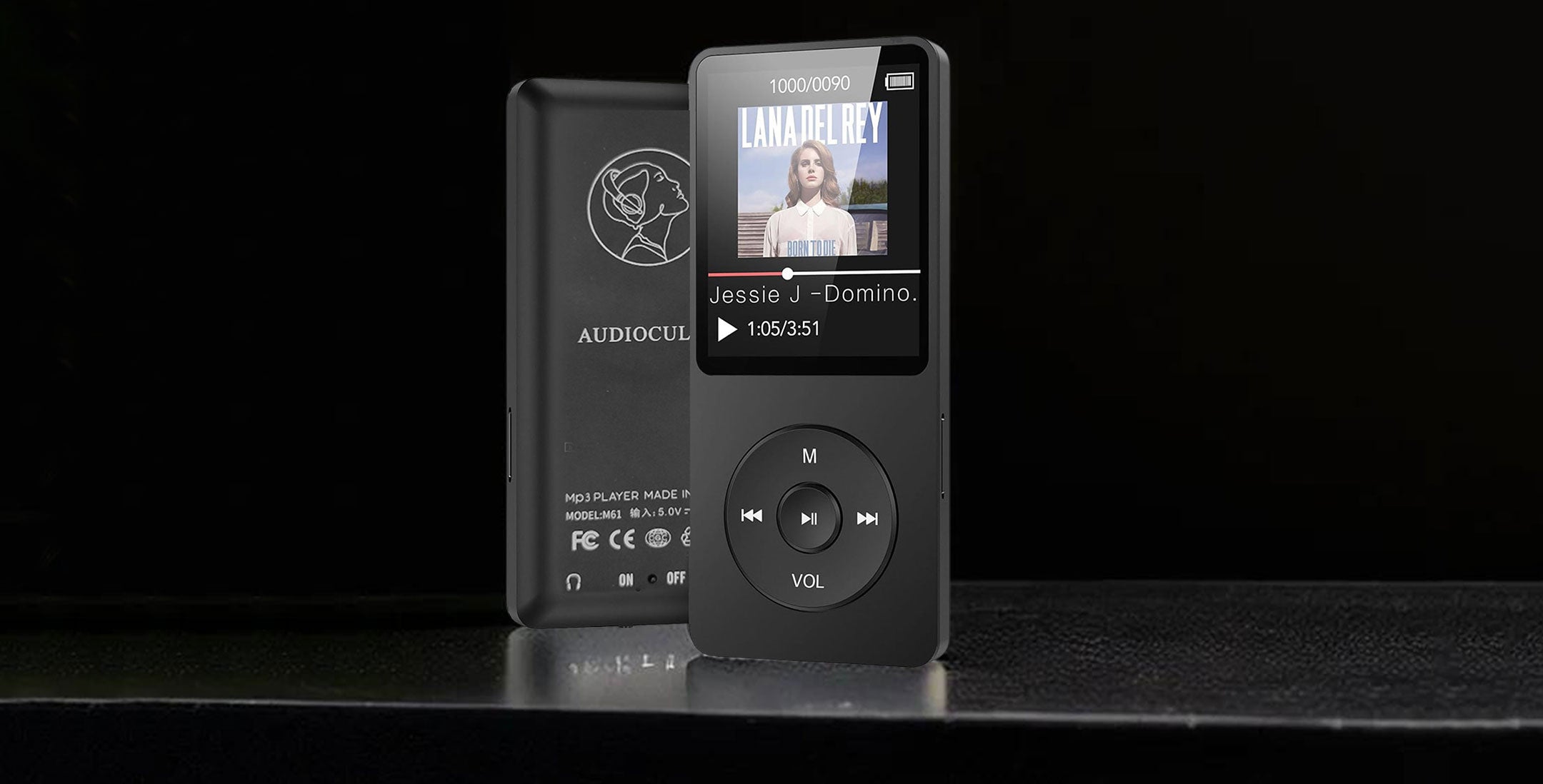 AUDIOCULAR M61 Portable Mp3 Music Player | Concept Kart