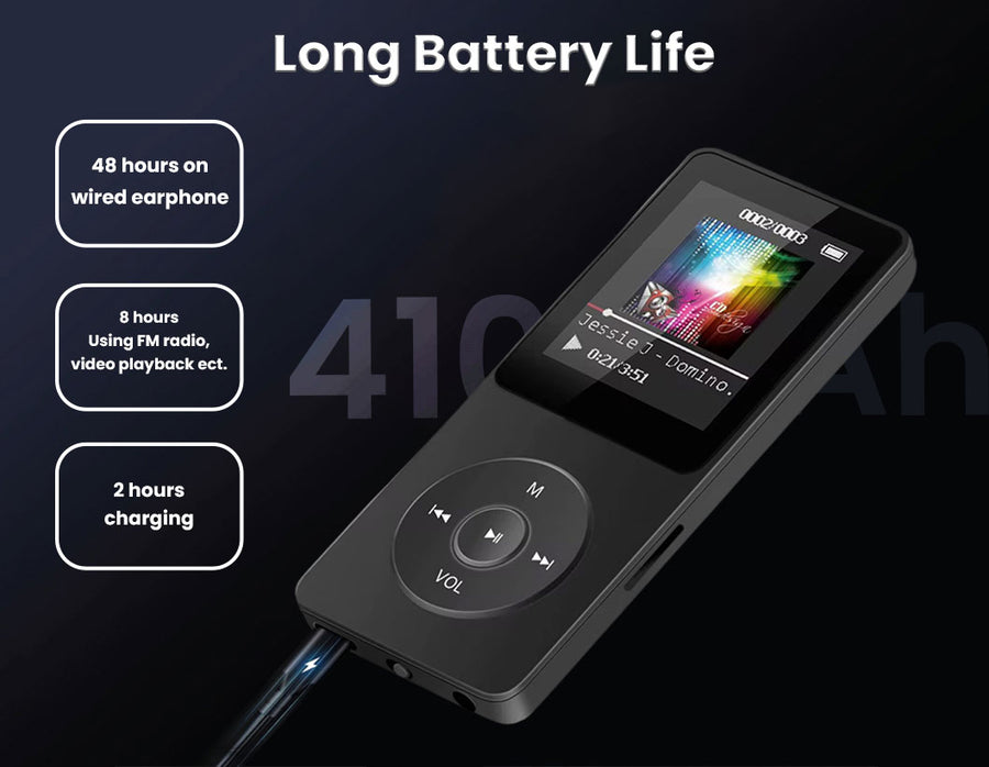 AUDIOCULAR M61 Portable Mp3 Music Player | Concept Kart