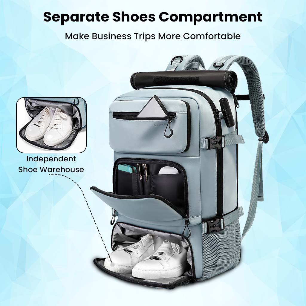 BANGE 1810 35L Large Capacity Bag Backpack with Detachable Sling Bag ...