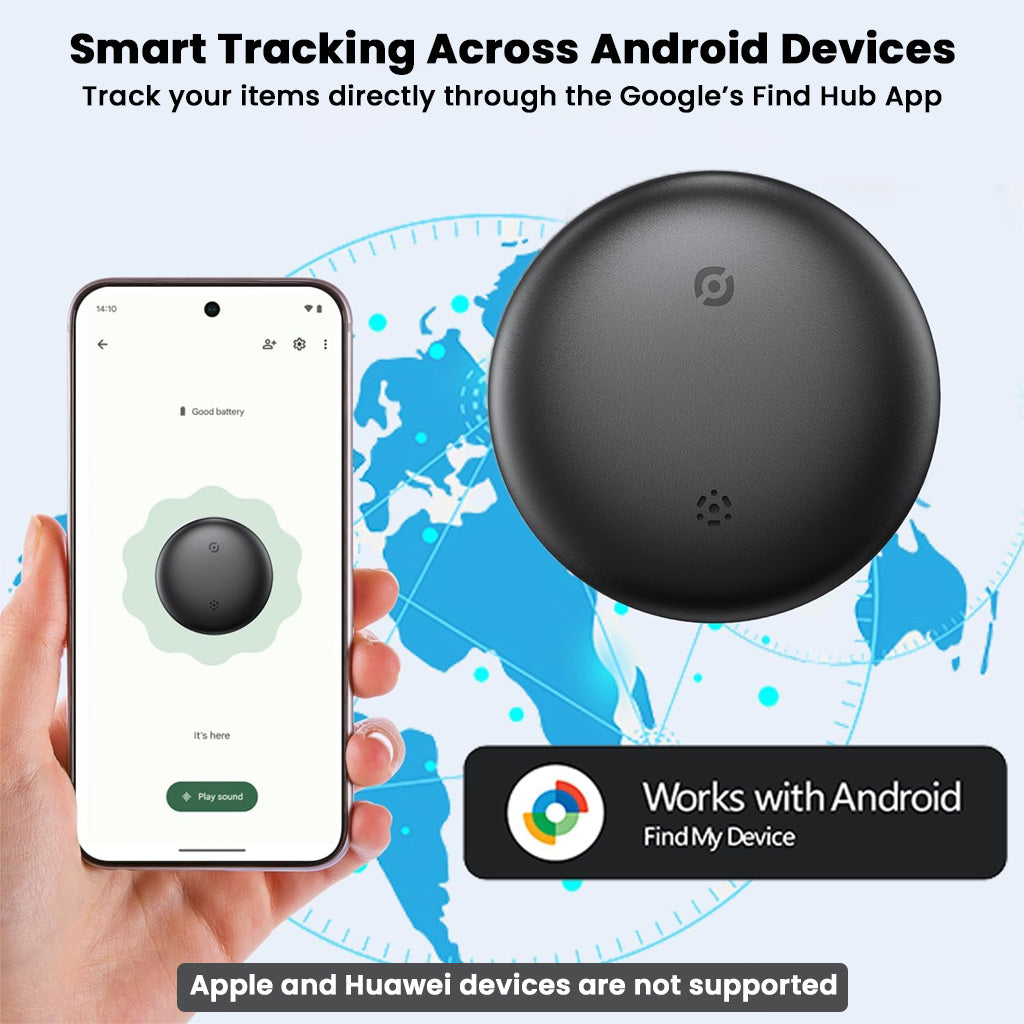 TECPHILE Wireless GPS Tag Tracker for Android | Concept Kart