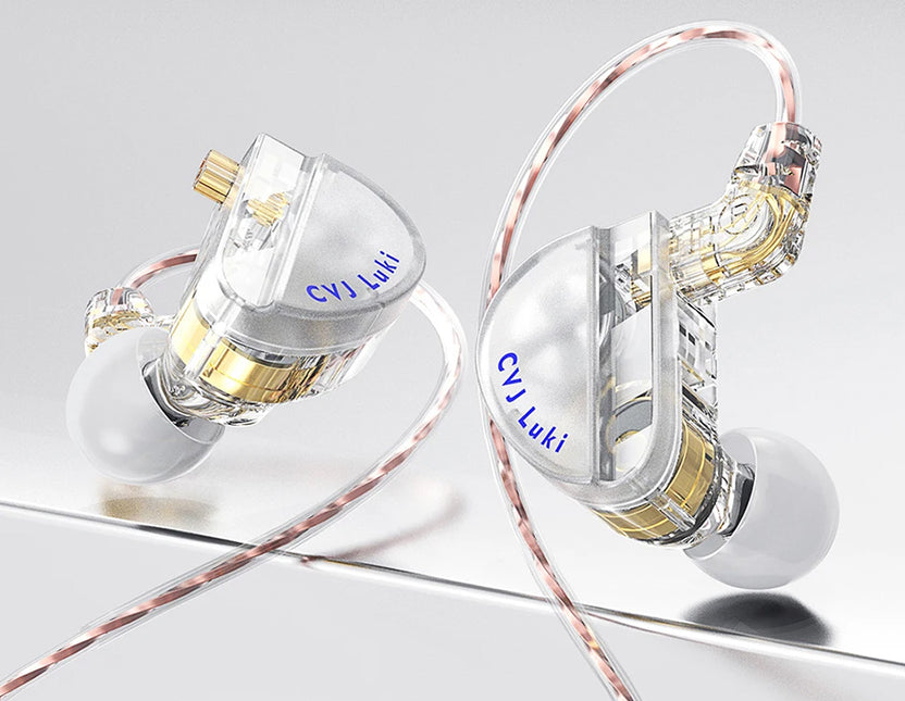 CVJ Luki Dual Vibration Unit Gaming In-Ear Monitors | Concept Kart