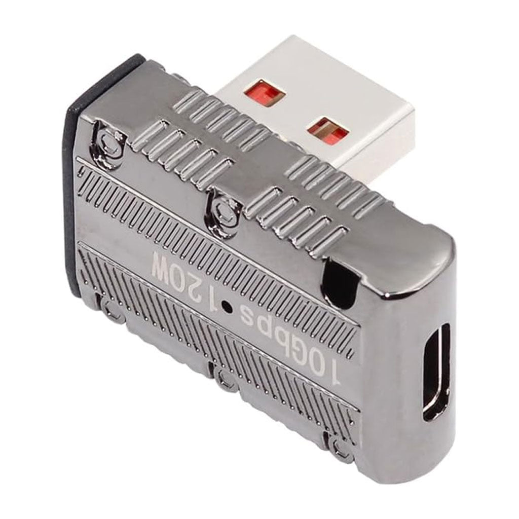 TECPHILE - 120W Type-C to USB-A Adapter with LED Indicator | Concept Kart