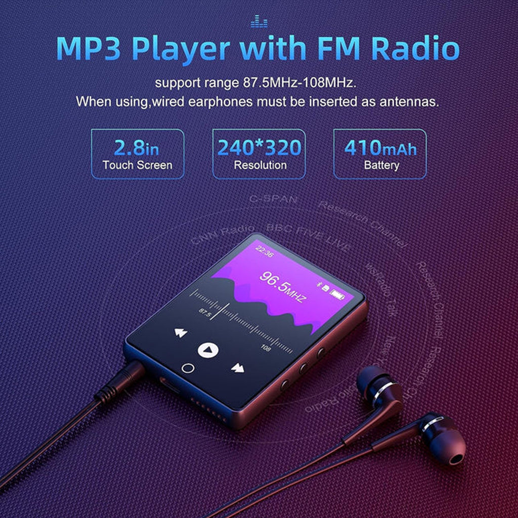 AUDIOCULAR M41 Portable Mp3 Player with Bluetooth Support | Concept Kart