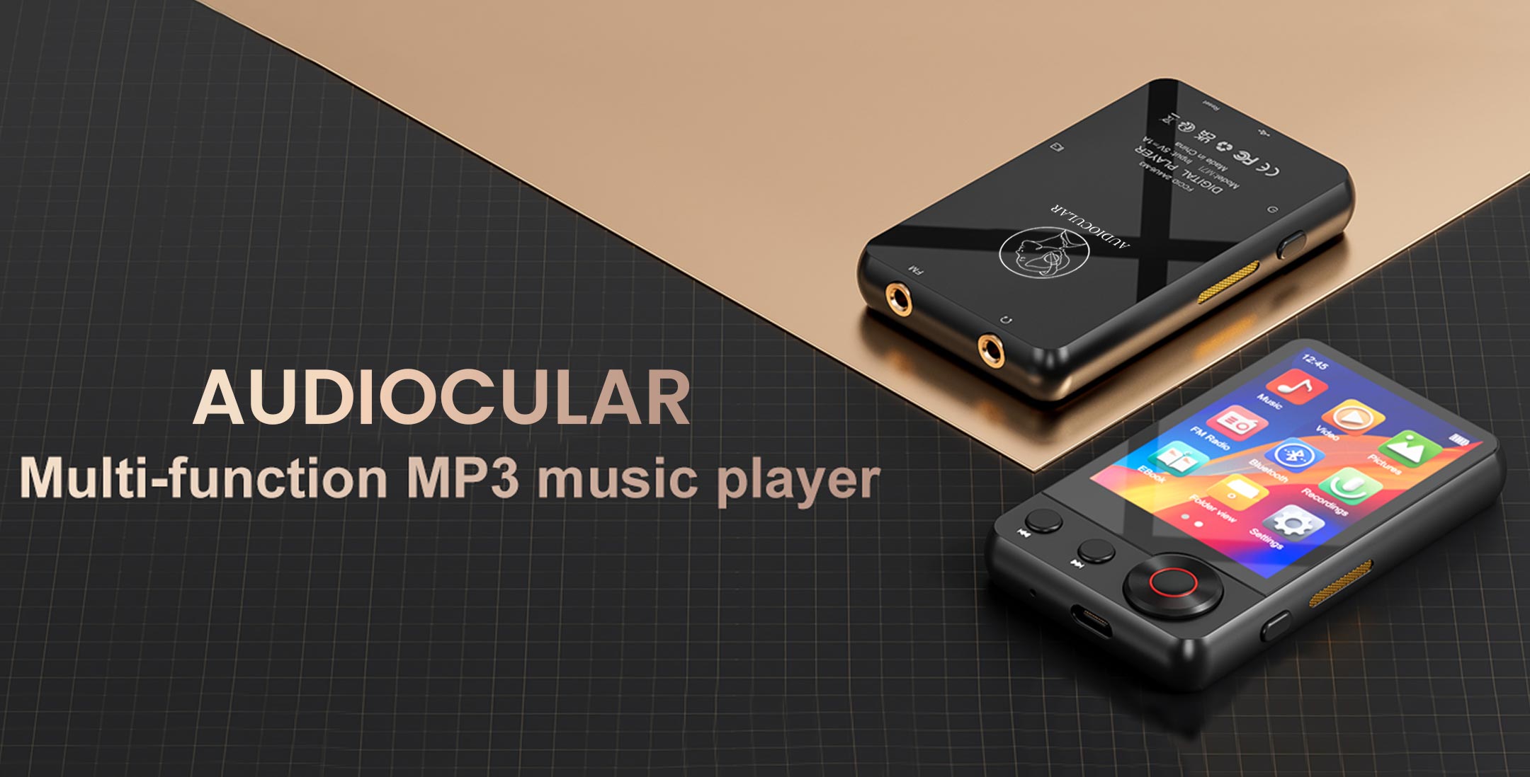 AUDIOCULAR M71 Portable Mp3 Music Player | Concept Kart