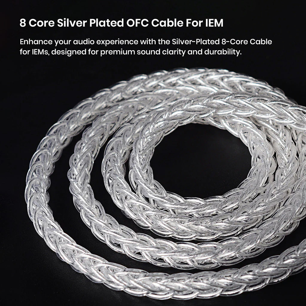 AUDIOCULAR C03 8 Core Upgrade Cable for IEM | Concept Kart