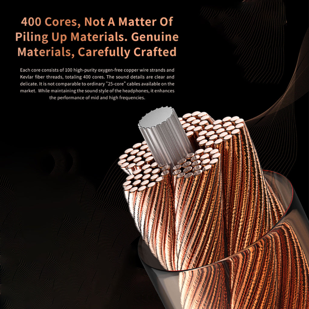 CVJ VS400 Modular Upgrade Cable for IEM | Concept Kart