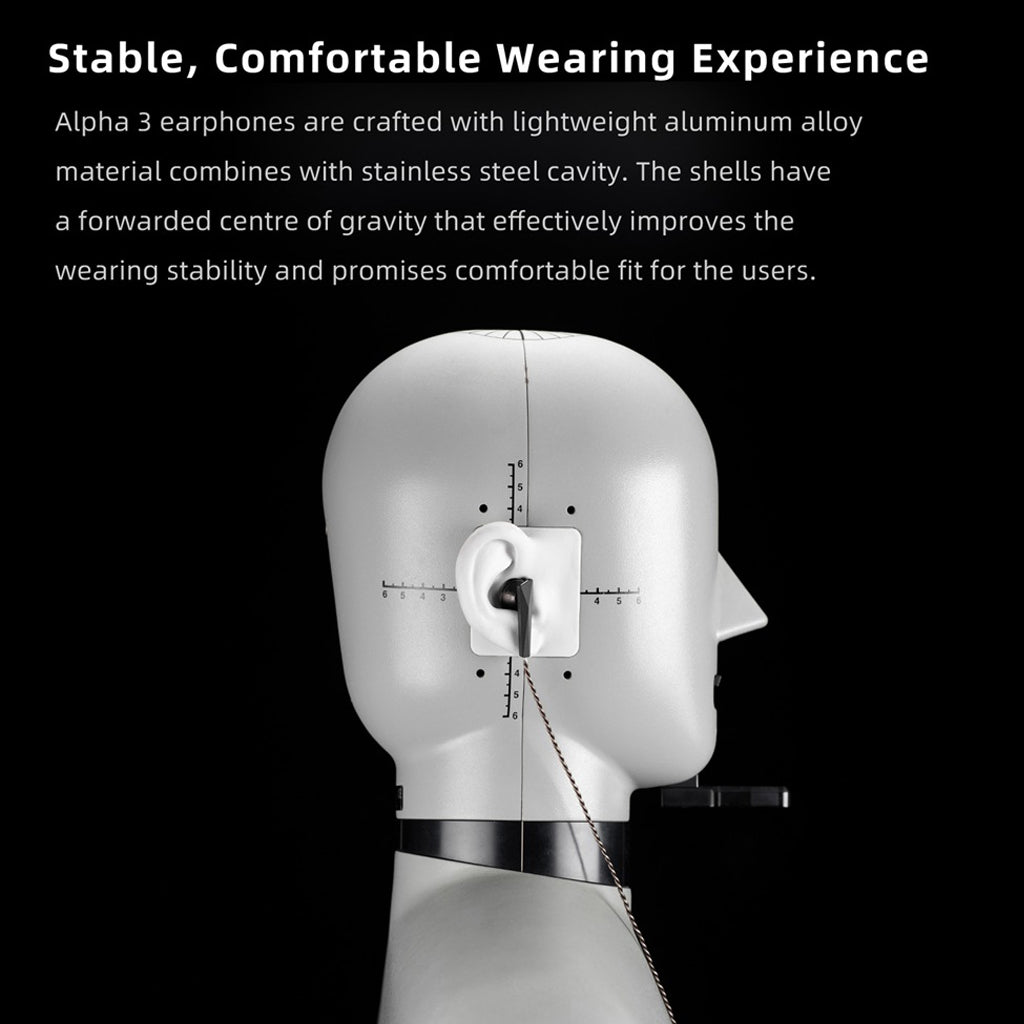 DUNU Alpha 3 Wired Earbuds | Concept Kart