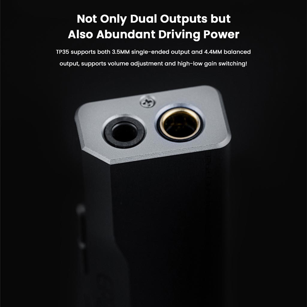 EPZ TP35 Portable DAC & Headphone Amp | Concept Kart