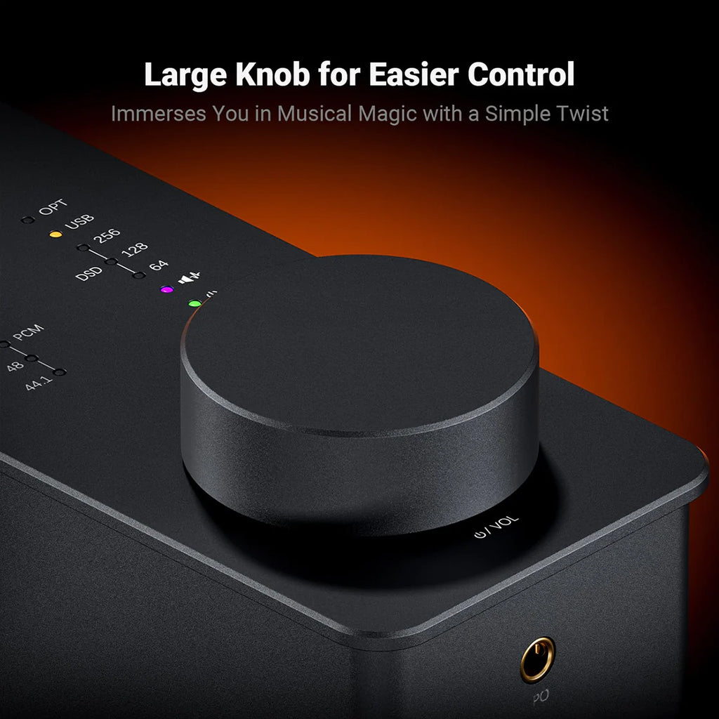 Fosi Audio SK02 ES9038Q2M Desktop DAC and Headphone Amplifier | Concept ...