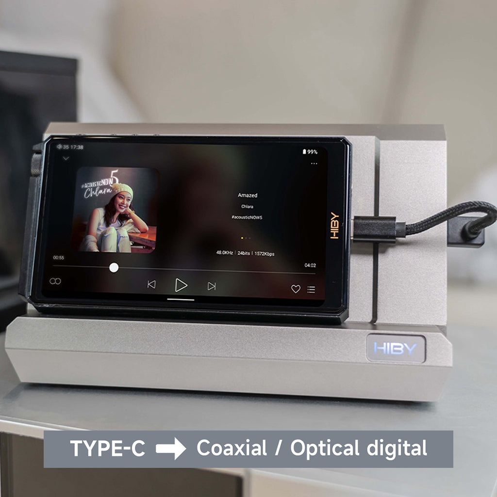 HiBy CR06 HiFi Digital Audio Player Dock | Concept Kart