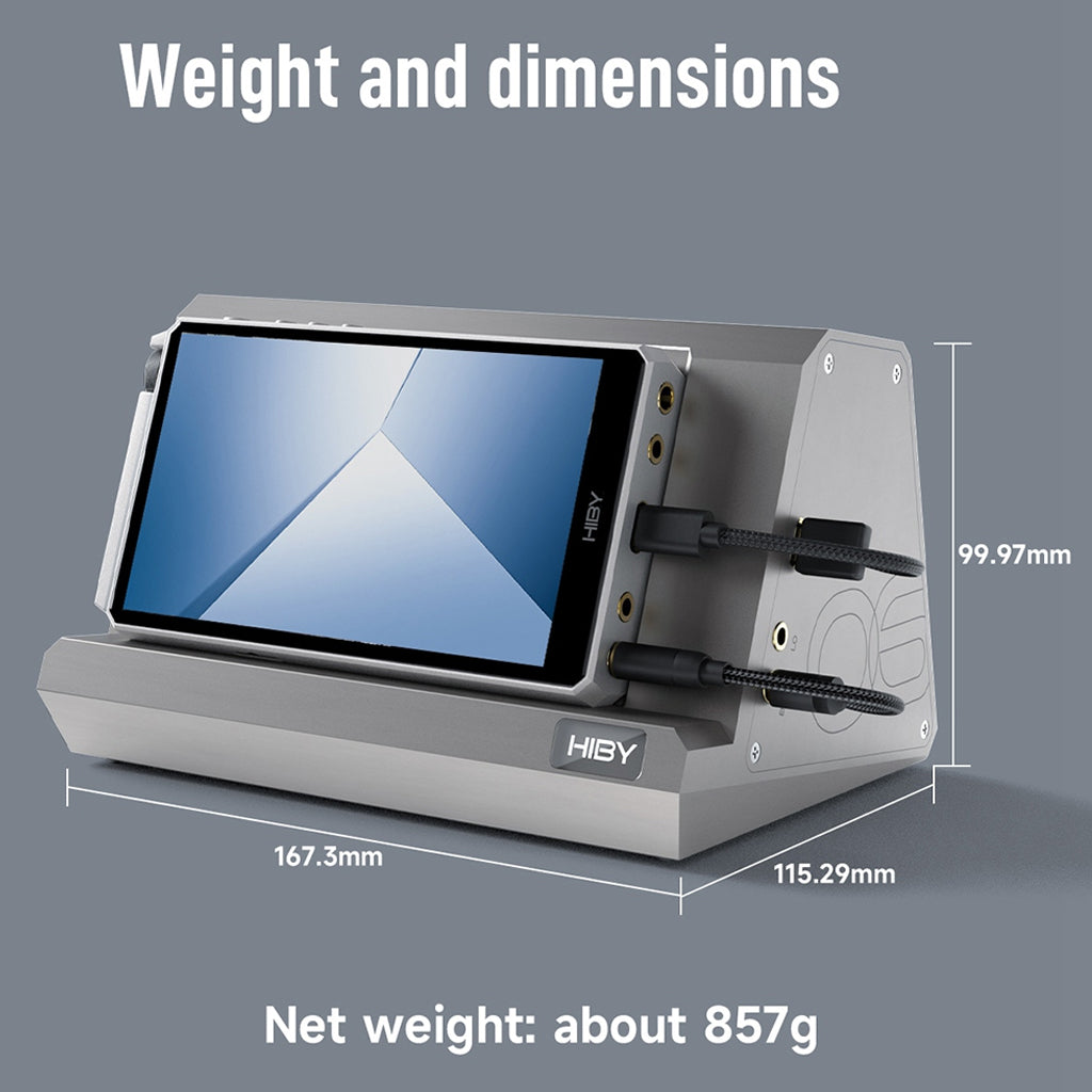 HiBy CR06 HiFi Digital Audio Player Dock | Concept Kart