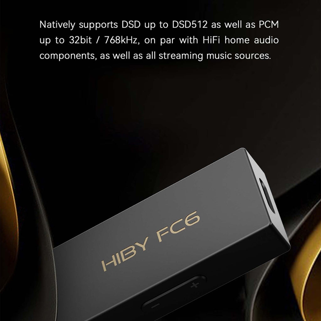HiBy FC6 USB Headphone R2R DAC & Amp | Concept Kart