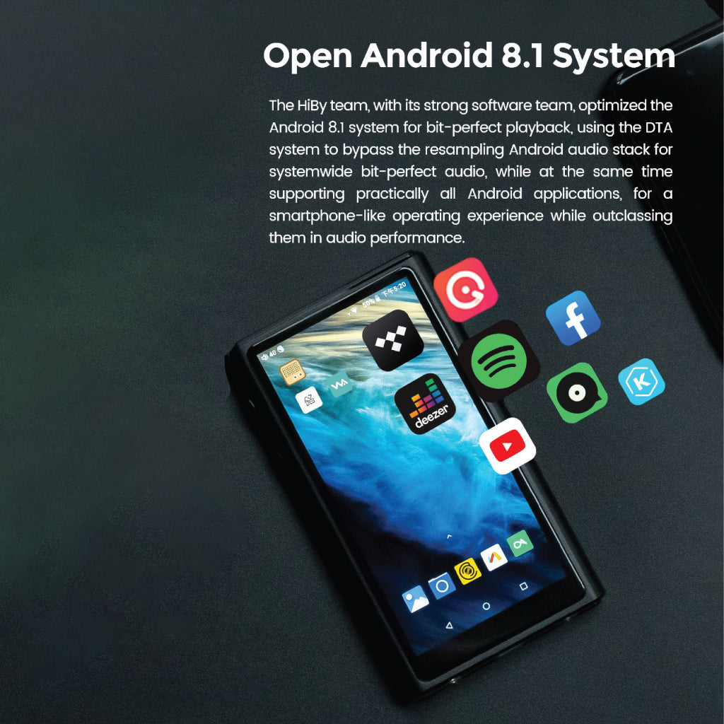 HiBy R5 Saber Portable Music Player | Concept Kart