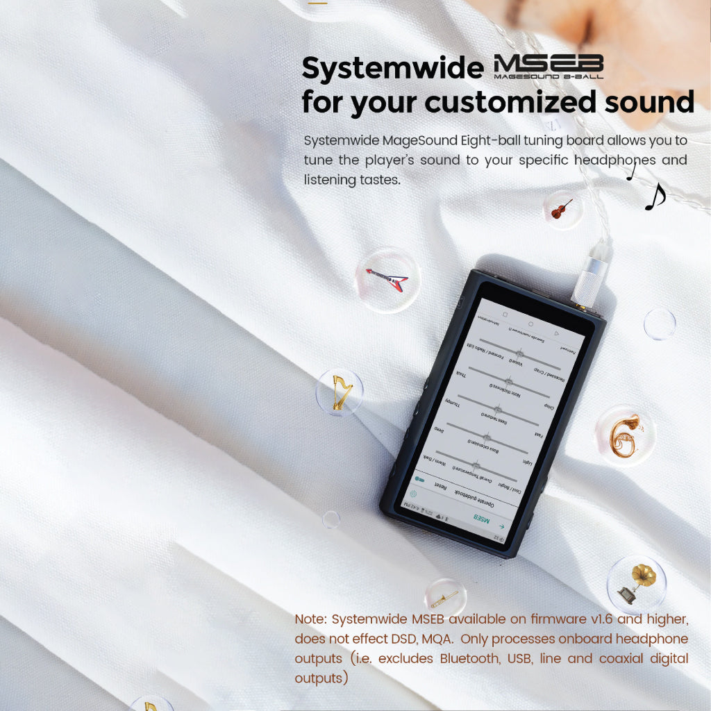 HiBy R5 Saber Portable Music Player | Concept Kart