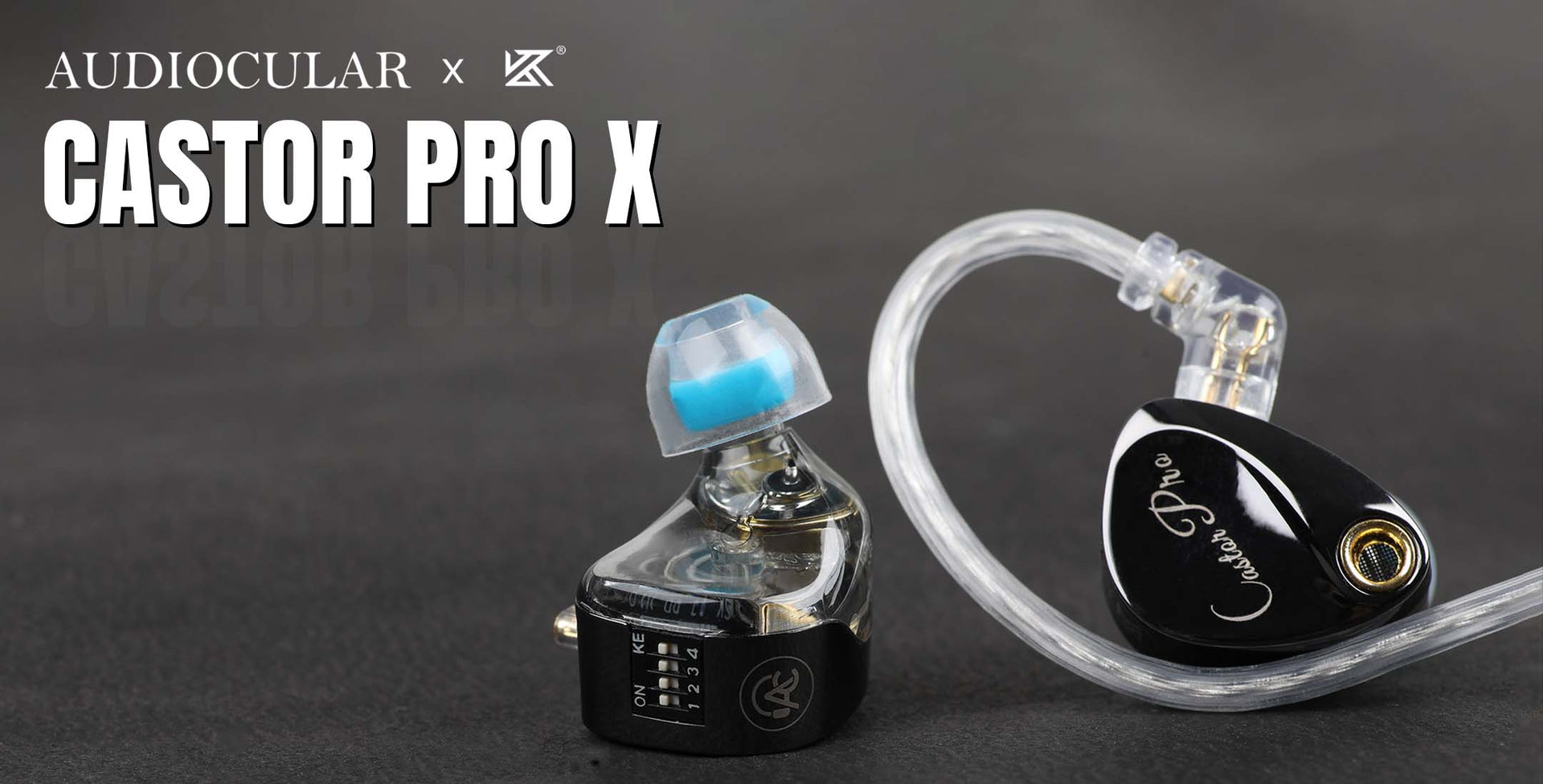 AUDIOCULAR x KZ Castor Pro x 10mm Dual Dynamic Driver IEM | Concept Kart