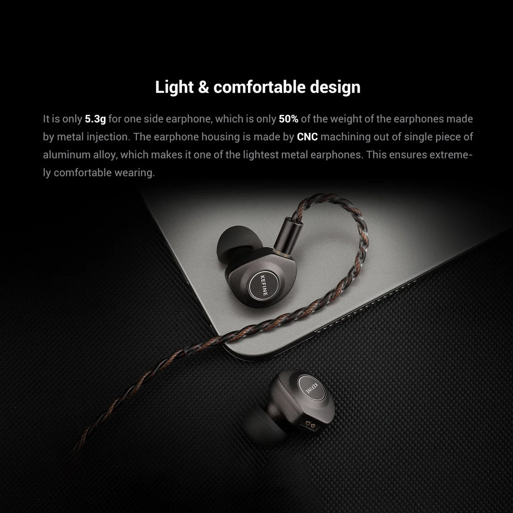 KEFINE Delci Dynamic Driver IEM | Concept Kart