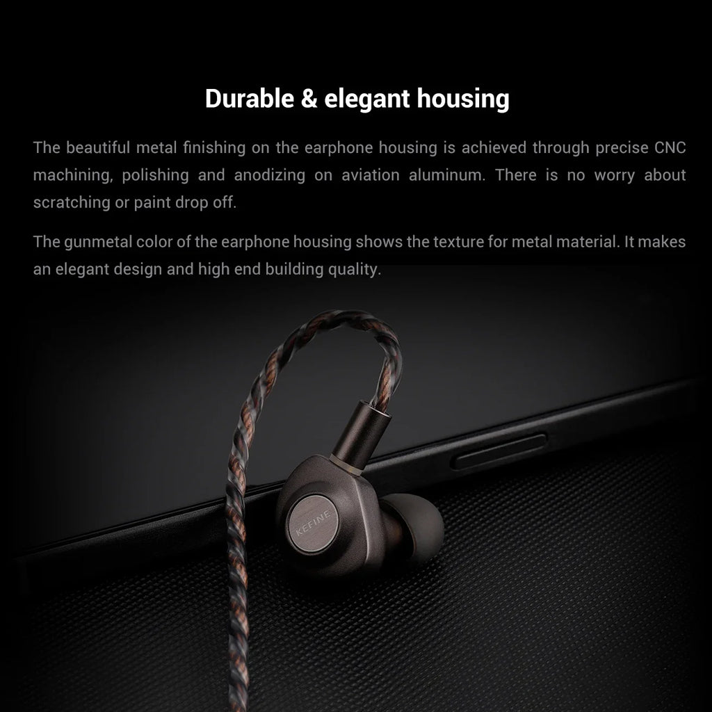 KEFINE Delci Dynamic Driver IEM | Concept Kart