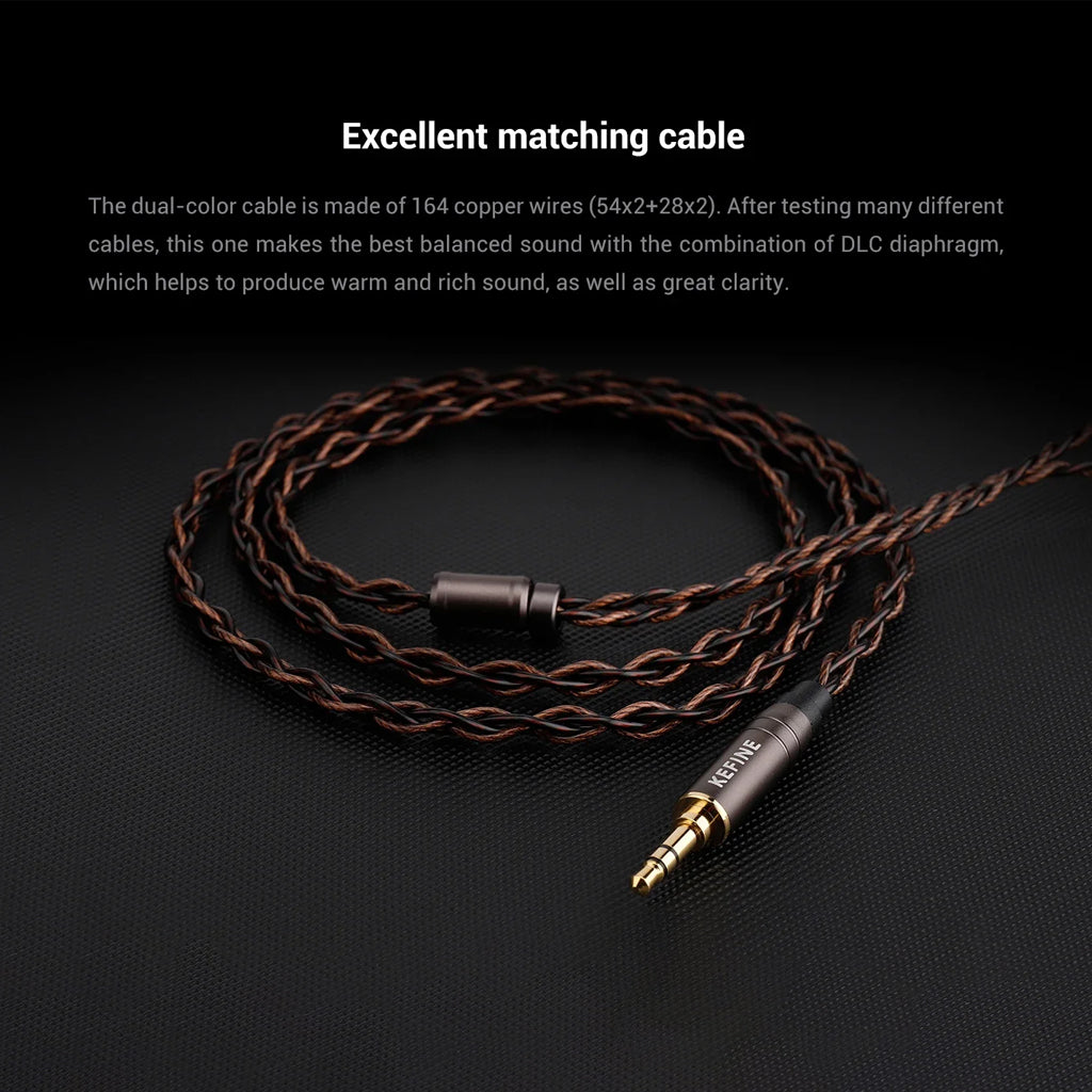 KEFINE Delci Dynamic Driver IEM | Concept Kart