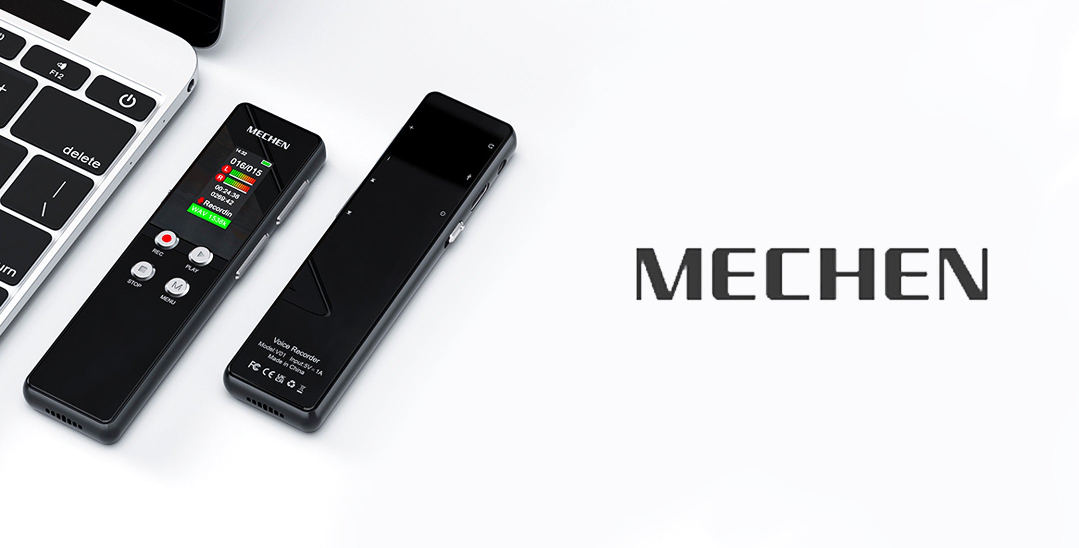 MECHEN V01 64GB Digital Voice Recorder | Concept Kart