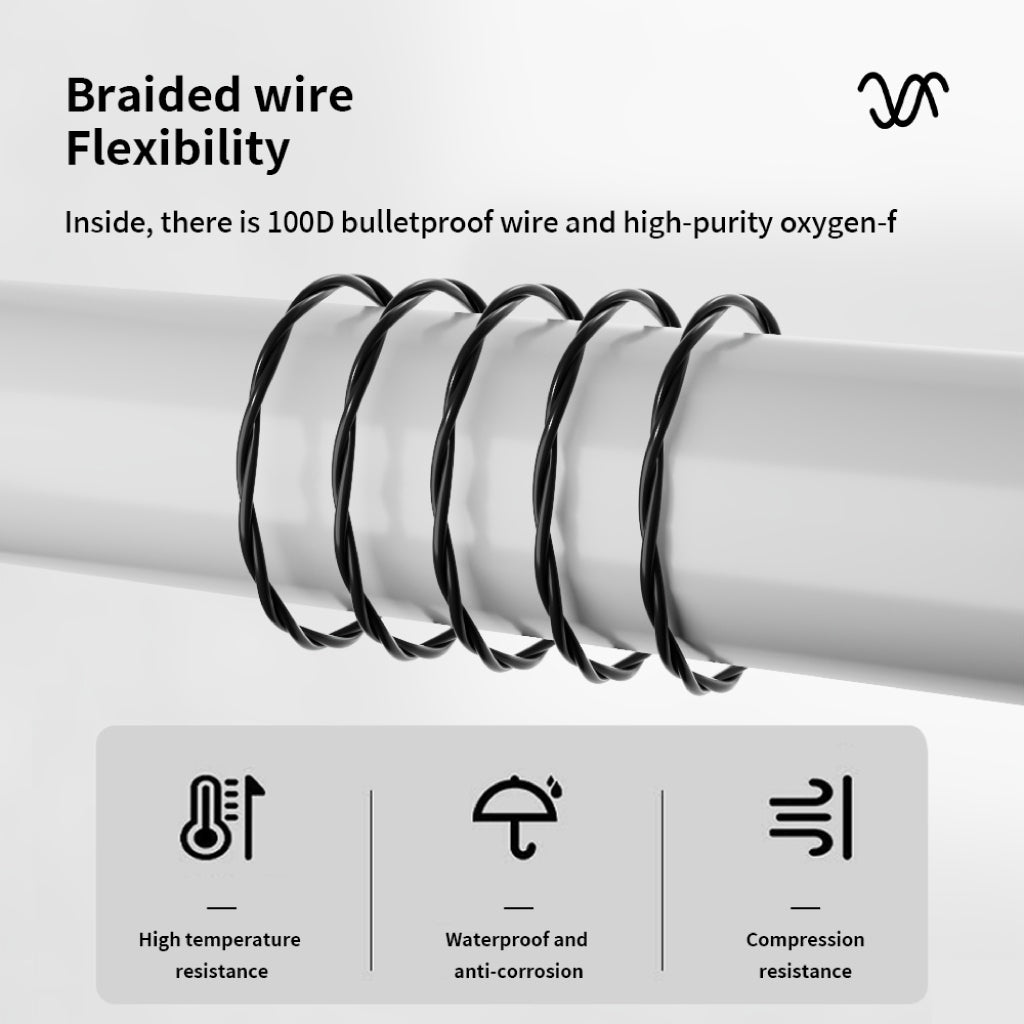 ND - D6 4 Core OFC Type C Upgrade Cable for IEM | Concept Kart