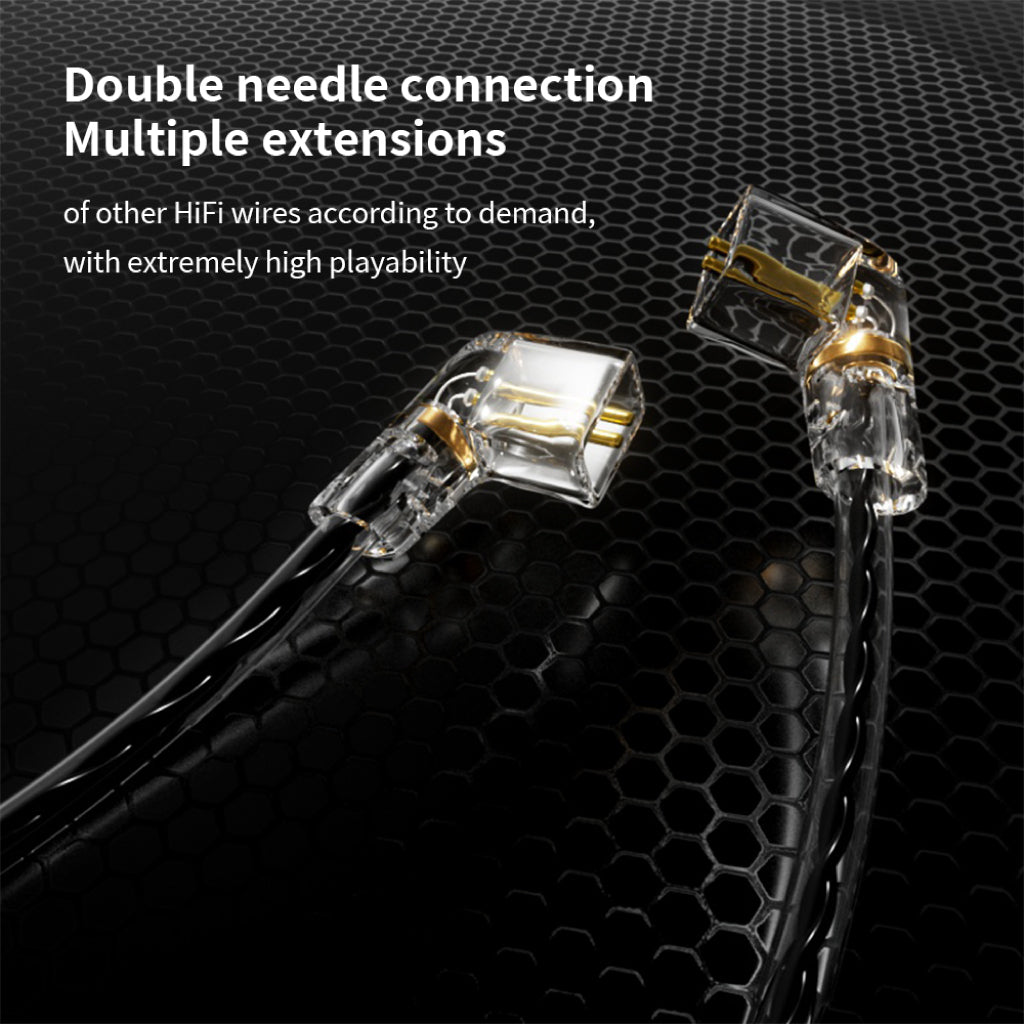 ND - D6 4 Core OFC Type C Upgrade Cable for IEM | Concept Kart