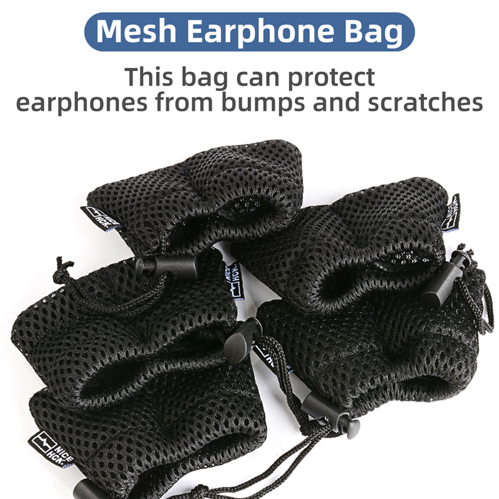 NiceHCK Portable Mesh Pouch for IEMs, Earbuds | Concept Kart