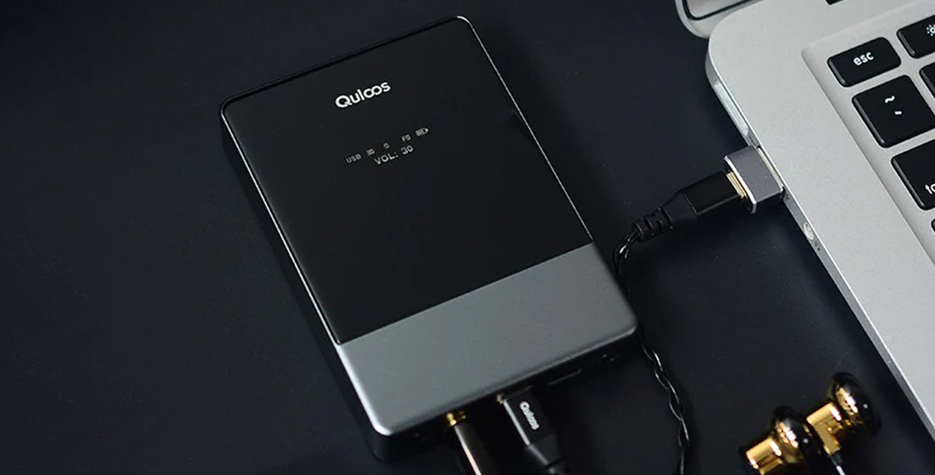 QULOOS MUB1 Bluetooth Portable USB DAC & AMP | Concept Kart