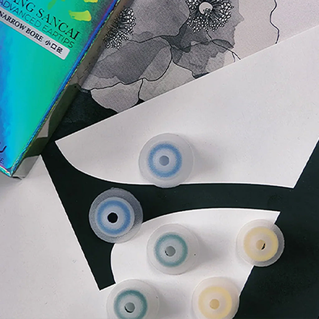 TANGZU Tang Sancai Narrow Bore Eartips for IEM | Concept Kart