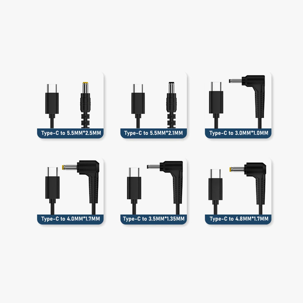 TECPHILE 9V Type-C PD 65W to DC Power Adapter Cable | Concept Kart