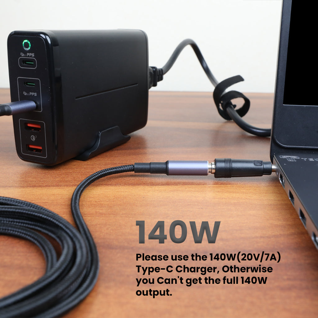 TECPHILE CA31X Multifunctional 8-Pin Laptop DC Power Adapter Kits ...