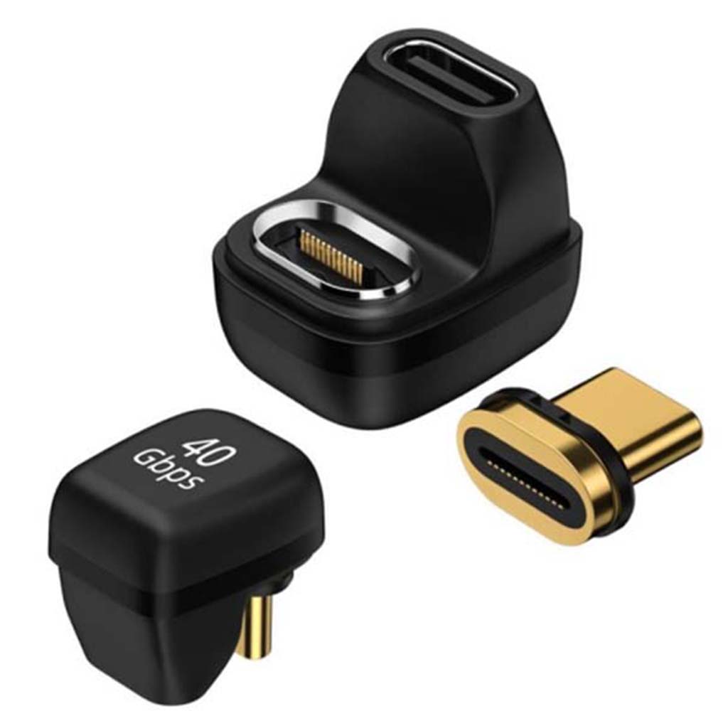 TECPHILE 100W Magnetic U-shaped USB C to Type C Adapter | Concept Kart