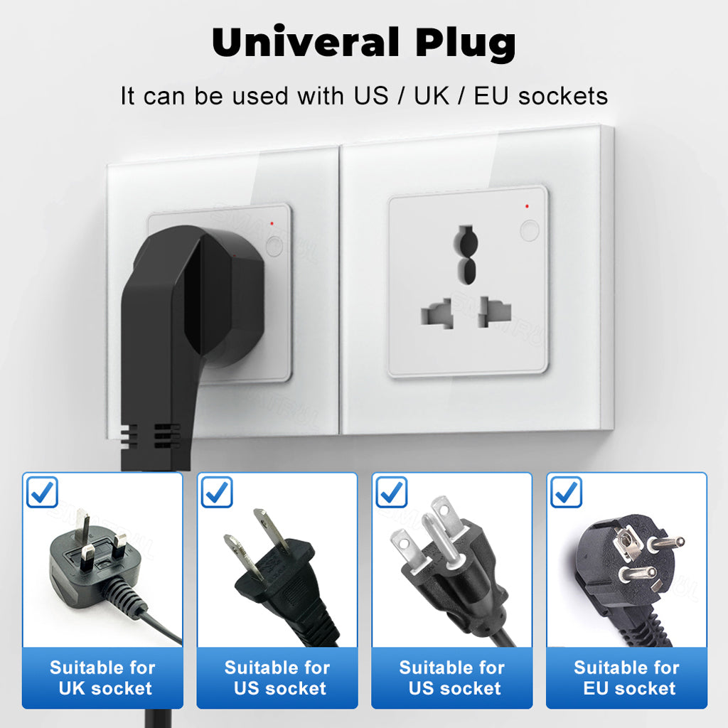 TECPHILE - SYS-ES01 Universal Smart Wall Socket | Concept Kart