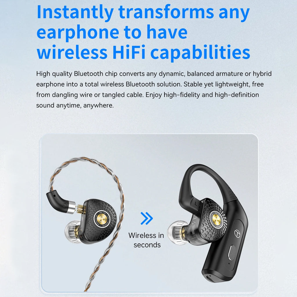 TRN BT20XS HiFi Bluetooth Adaptor for IEMs | Concept Kart