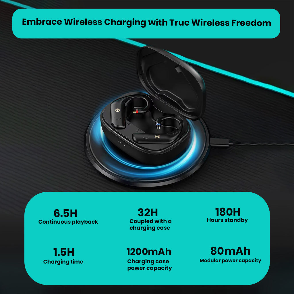 TRN BT30 Pro Hi-Res Bluetooth True Wireless Adapter for IEMs | Concept Kart