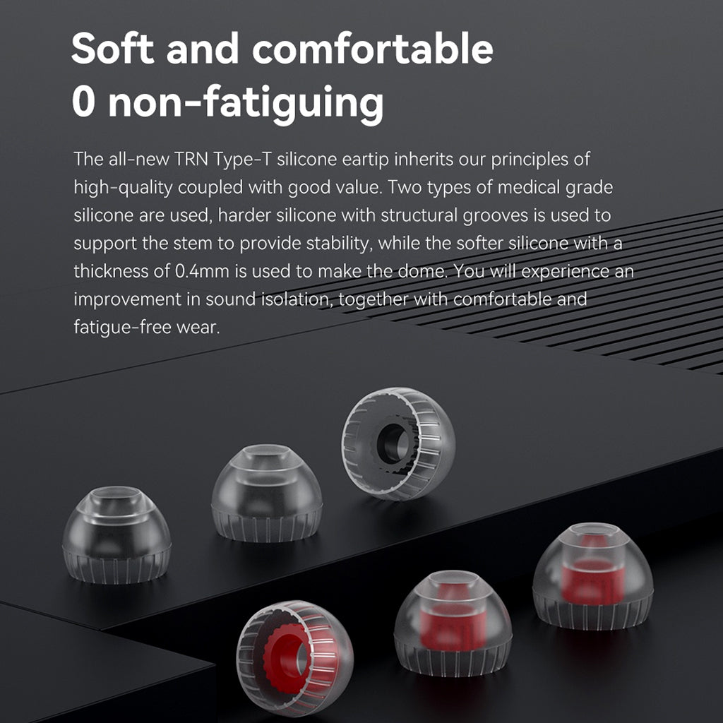 TRN T Silicone Ear Tips | Concept Kart
