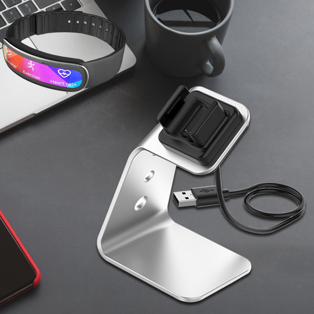 TECPHILE USB Charging Dock Stand for Fitbit Charge 3 /Charge 4 ...