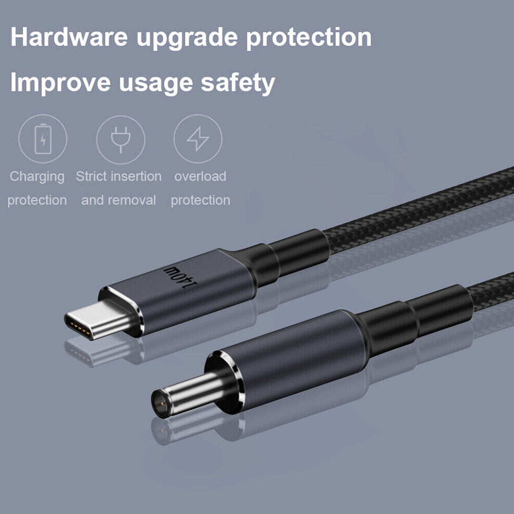 TECPHILE CC1 140W Type C to DELL Laptop Charging Cable | Concept Kart