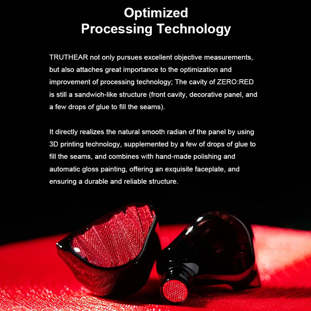 Truthear x Crinacle Zero IEM (RED) | Concept Kart
