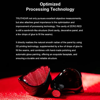 Truthear x Crinacle Zero IEM (RED) | Concept Kart