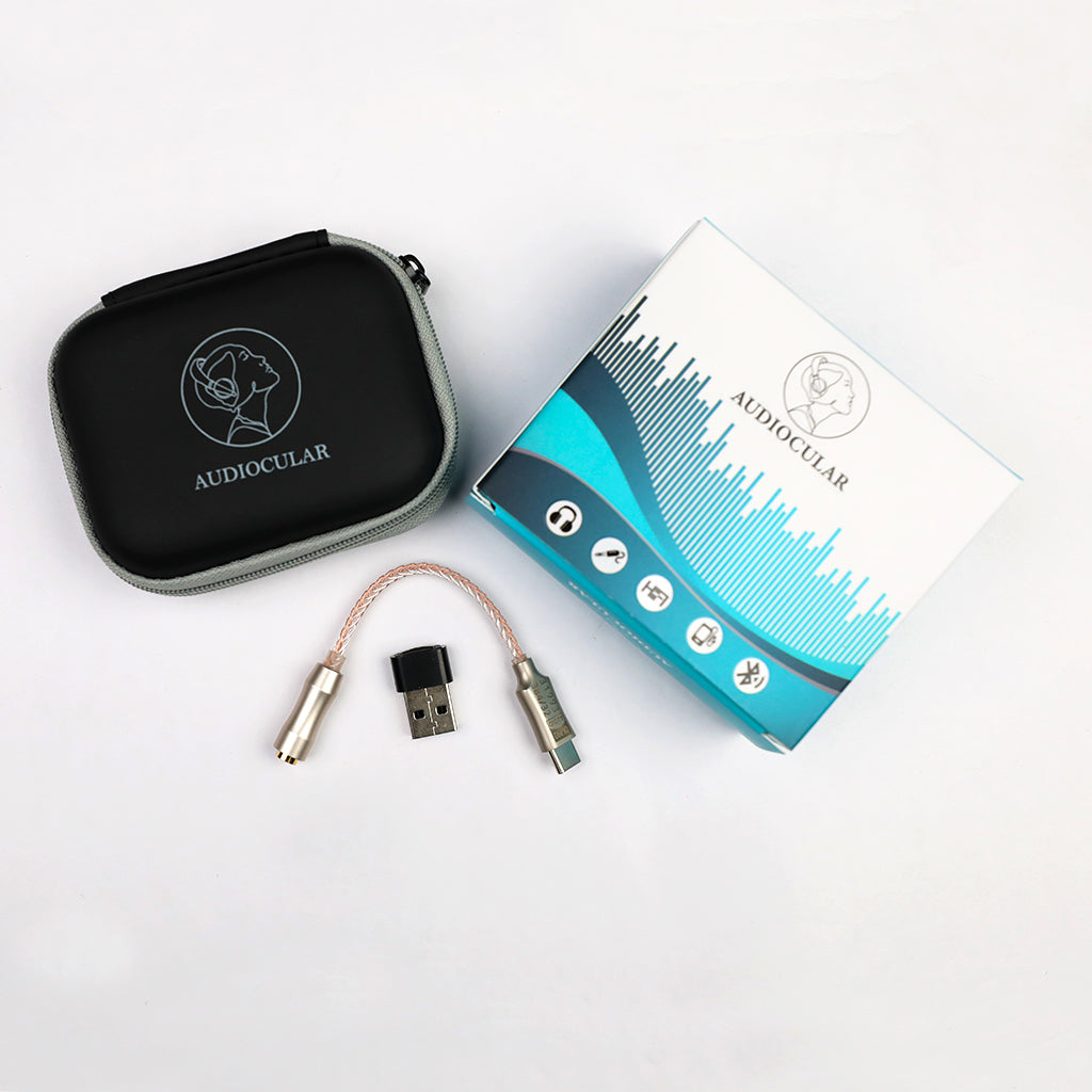 AUDIOCULAR Conexant CX Pro CX31993 USB-C DAC & Amp | Concept Kart