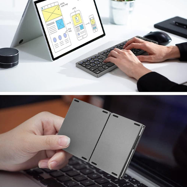 B089 Foldable Wireless Full Size Keyboard | Concept Kart