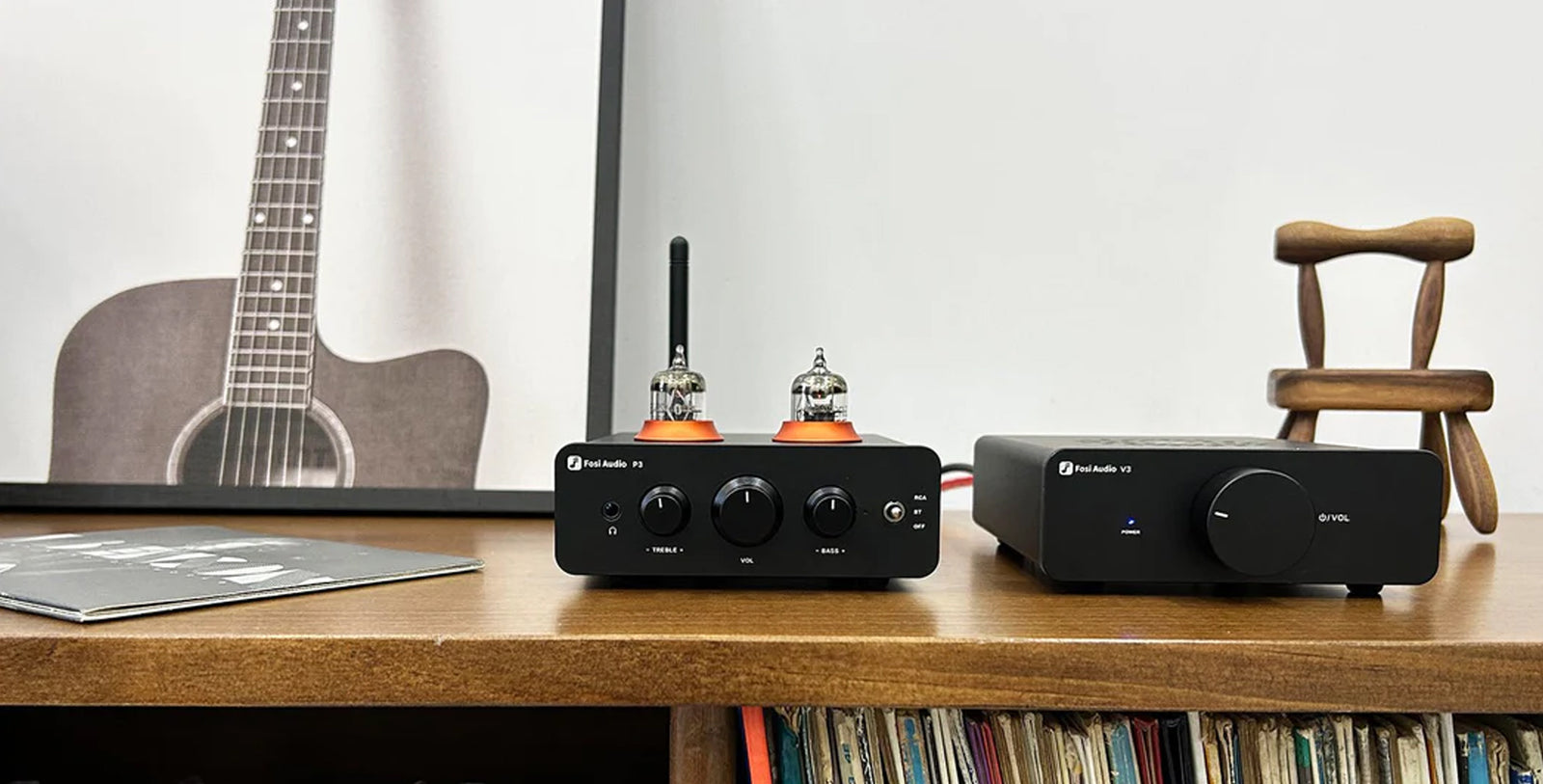 Fosi Audio V3 48V Stereo Power Amplifier | Concept Kart